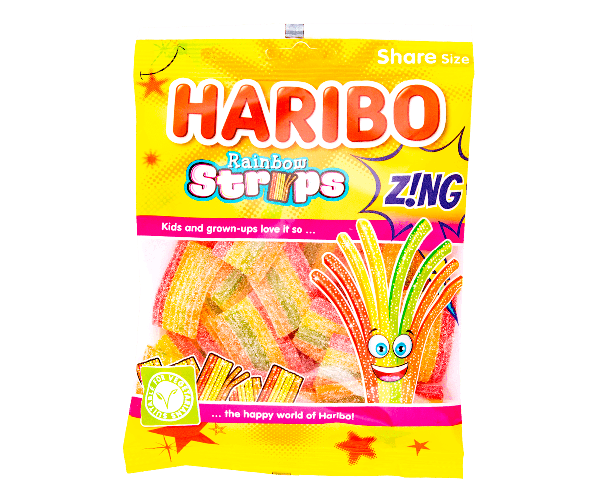 Haribo - Rainbow Strips ZING | SMOKEHOUSE GRILLS & POWER EQUIPMENT