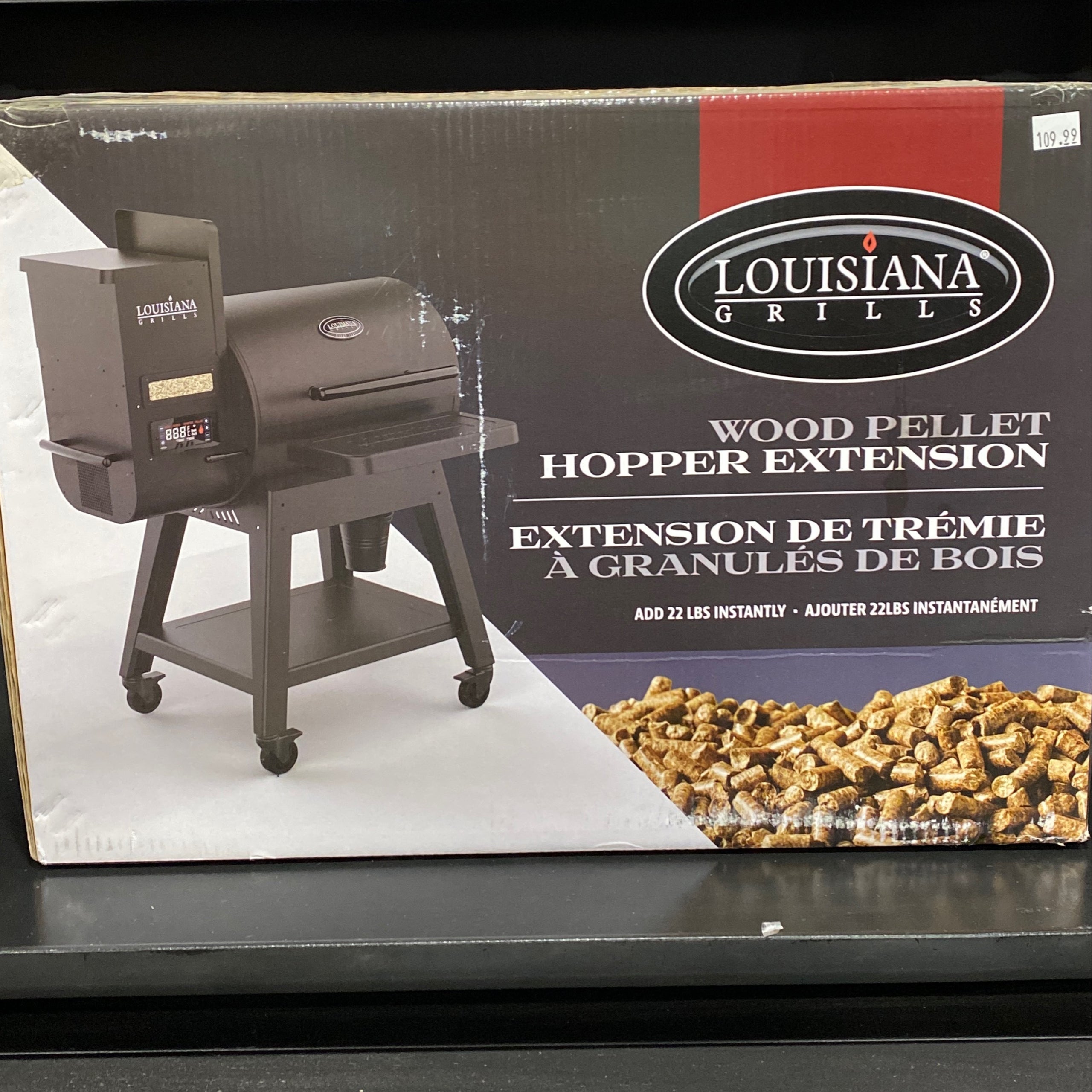 Louisiana Grills - Black Label Hopper Extension | SMOKEHOUSE GRILLS ...