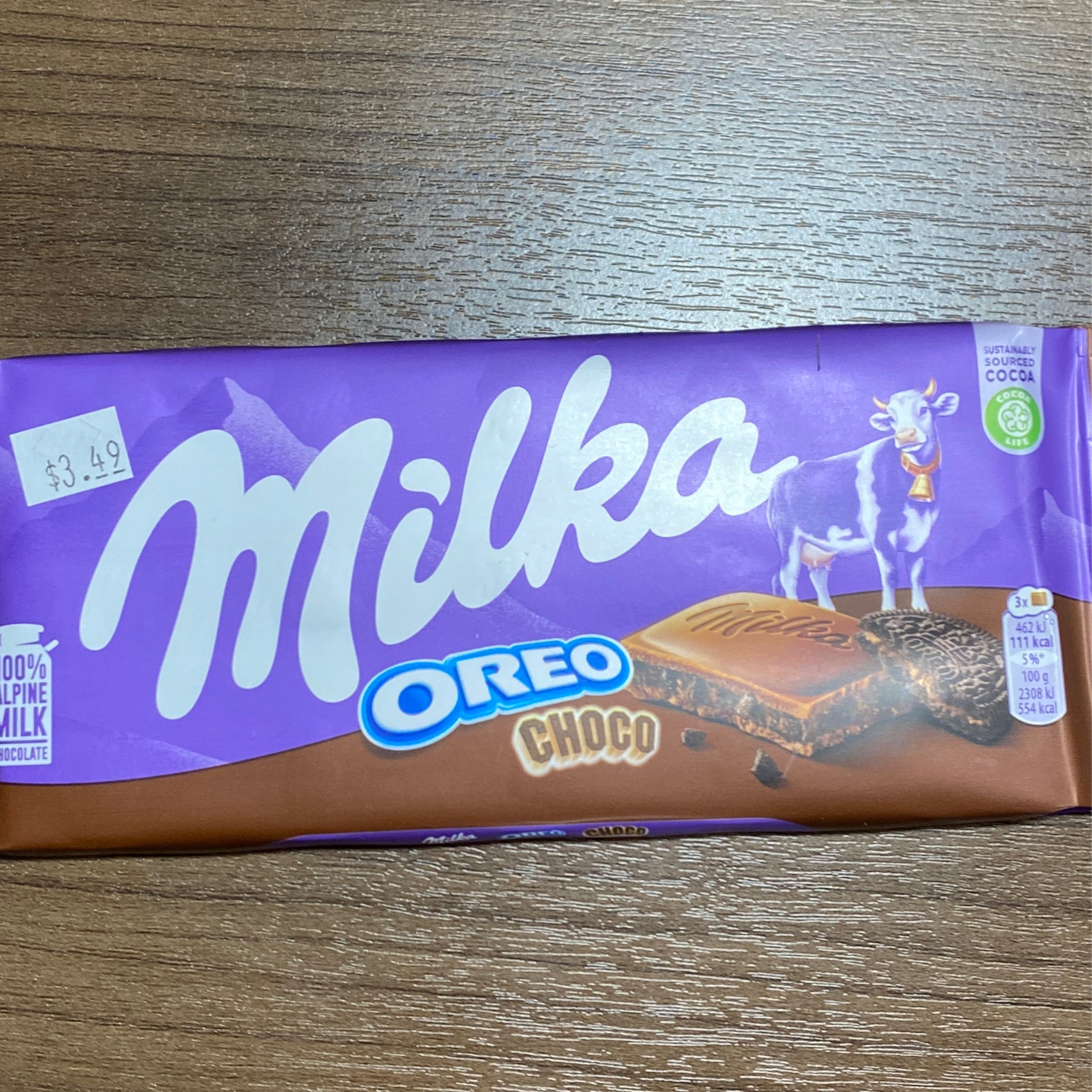 Milka Oreo Choco Chocolate Bar - 100g | SMOKEHOUSE GRILLS & POWER EQUIPMENT
